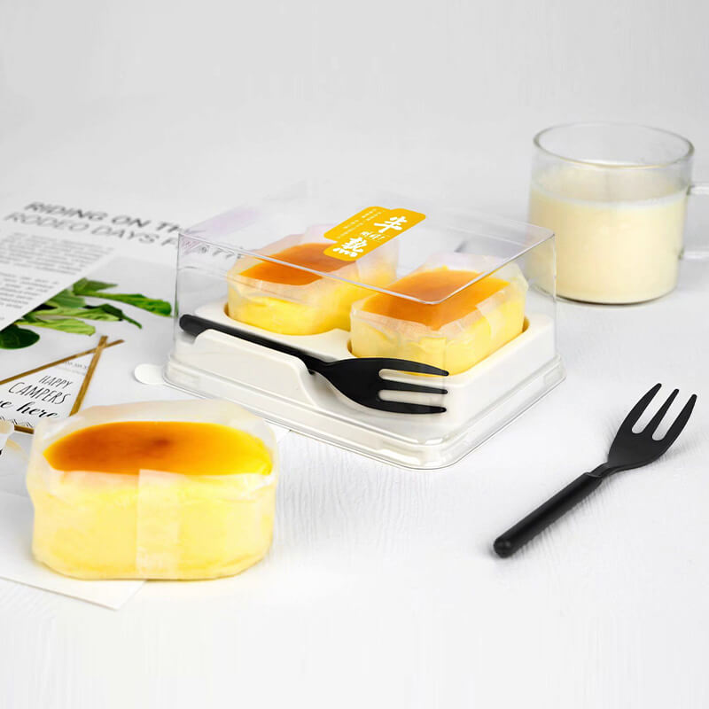 Transparent Plastic Pastry Baking Packaging Box - briwellpack