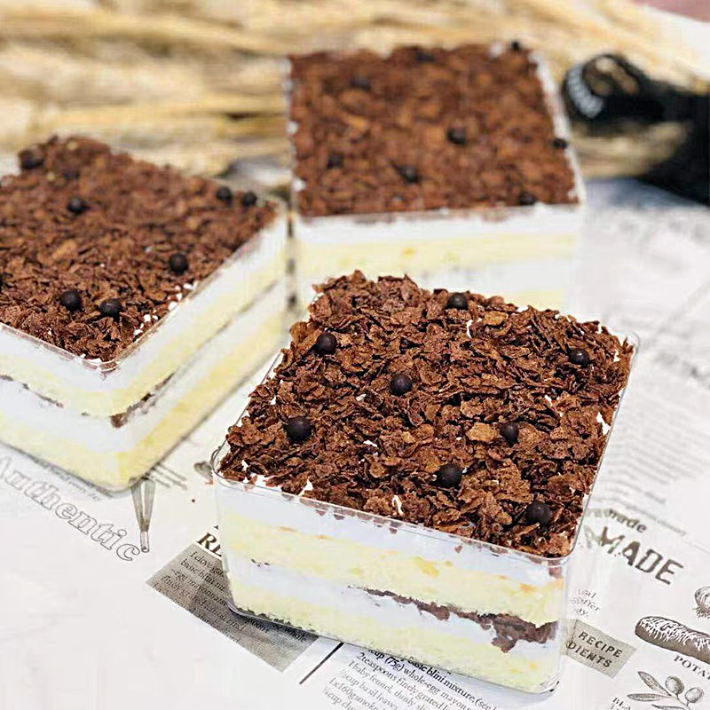 Injection molding gift cake dessert pastry packaging box - briwellpack