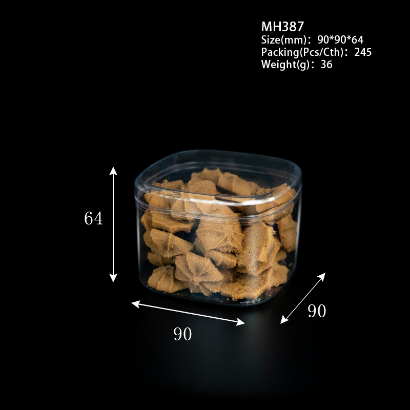 PS dessert cup with lid - briwellpack