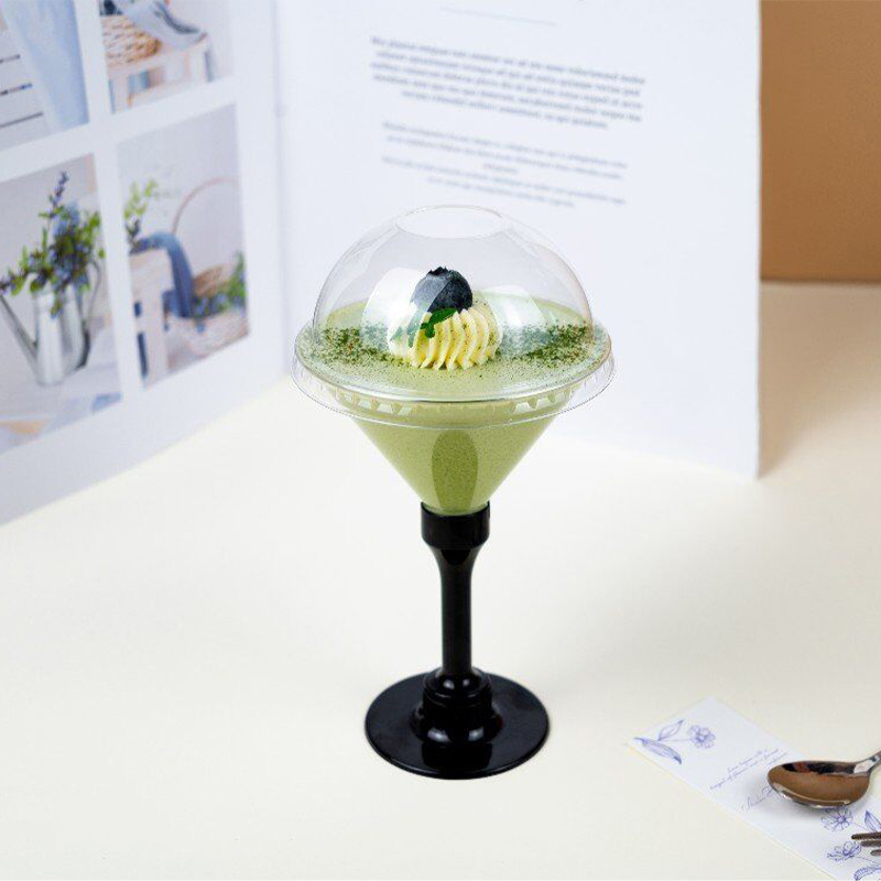 Mini Bundt Cake Containers Clear Plastic Small Cupcake Boxes with Dome ...